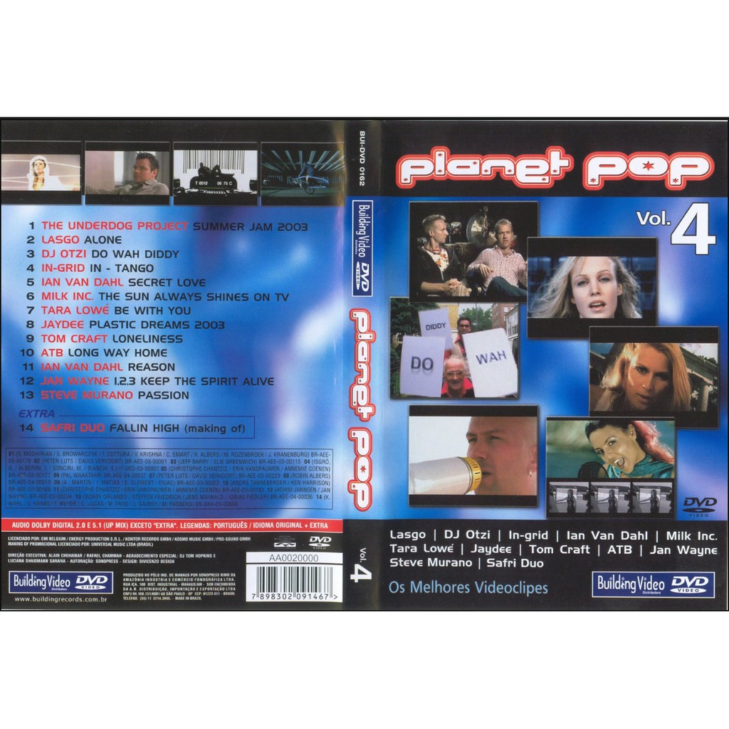 DVD Musical - PLANET POP | Shopee Brasil