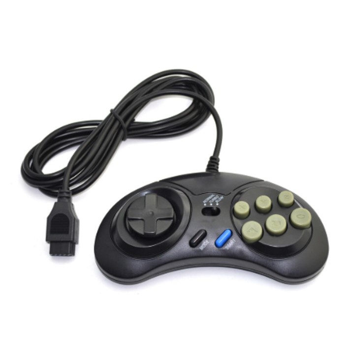 Controle Mega Drive 1,2 E 3 Turbo Novo Com Logo Da Sega | Shopee Brasil