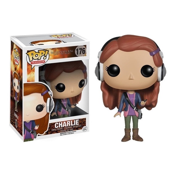 Funko Pop Charlie #176 Television Supernatural Hot Topic | Shopee Brasil