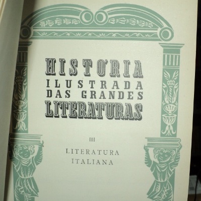 Livro historia ilustrada das grandes literaturas - mario sansone ...
