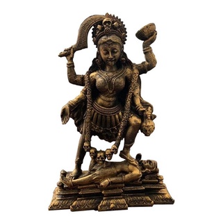 Deusa Kali Cali Hindu Estatua Em Resina Wicca - Desconto no Preço