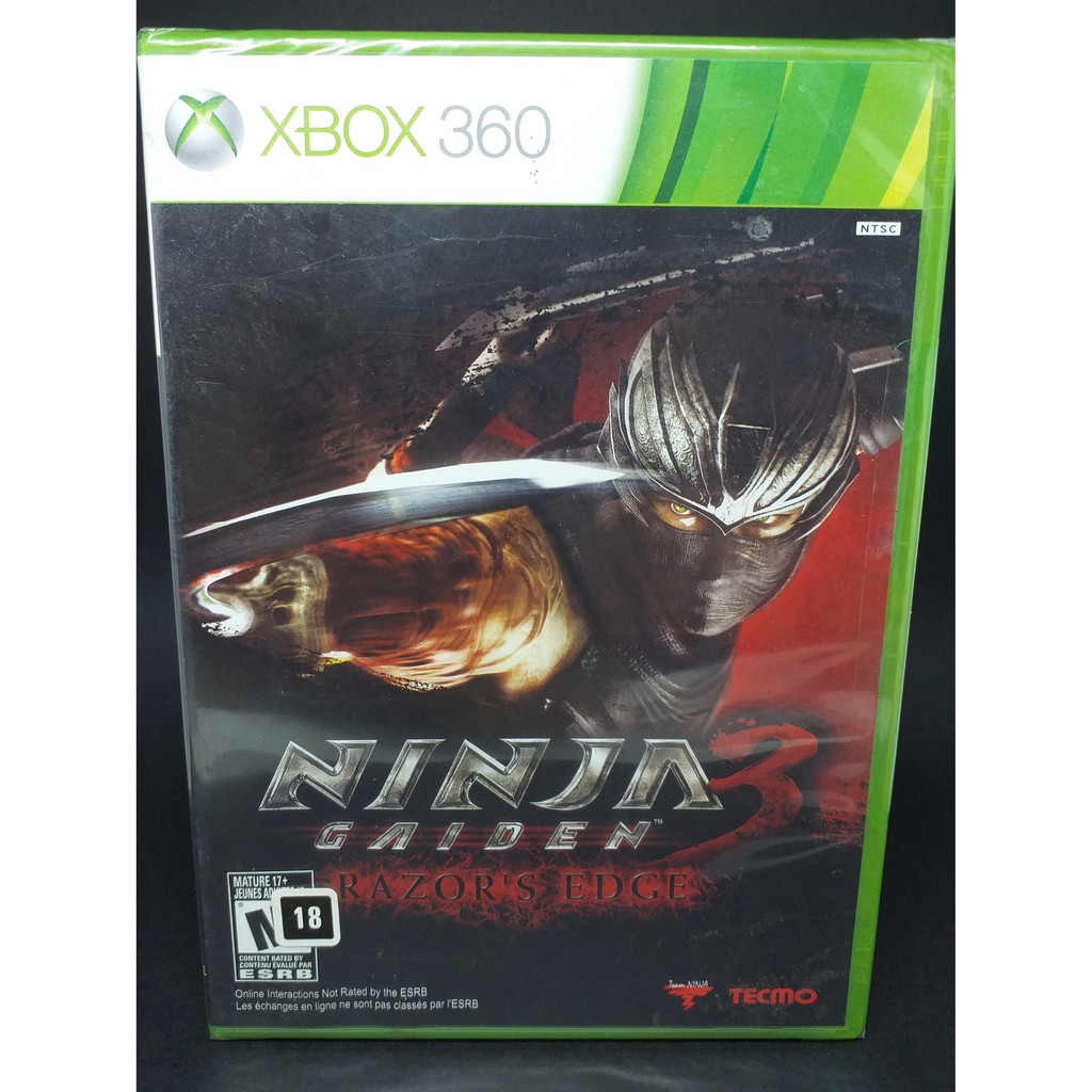JOGO XBOX 360 NINJA GAIDEN 3 | Shopee Brasil