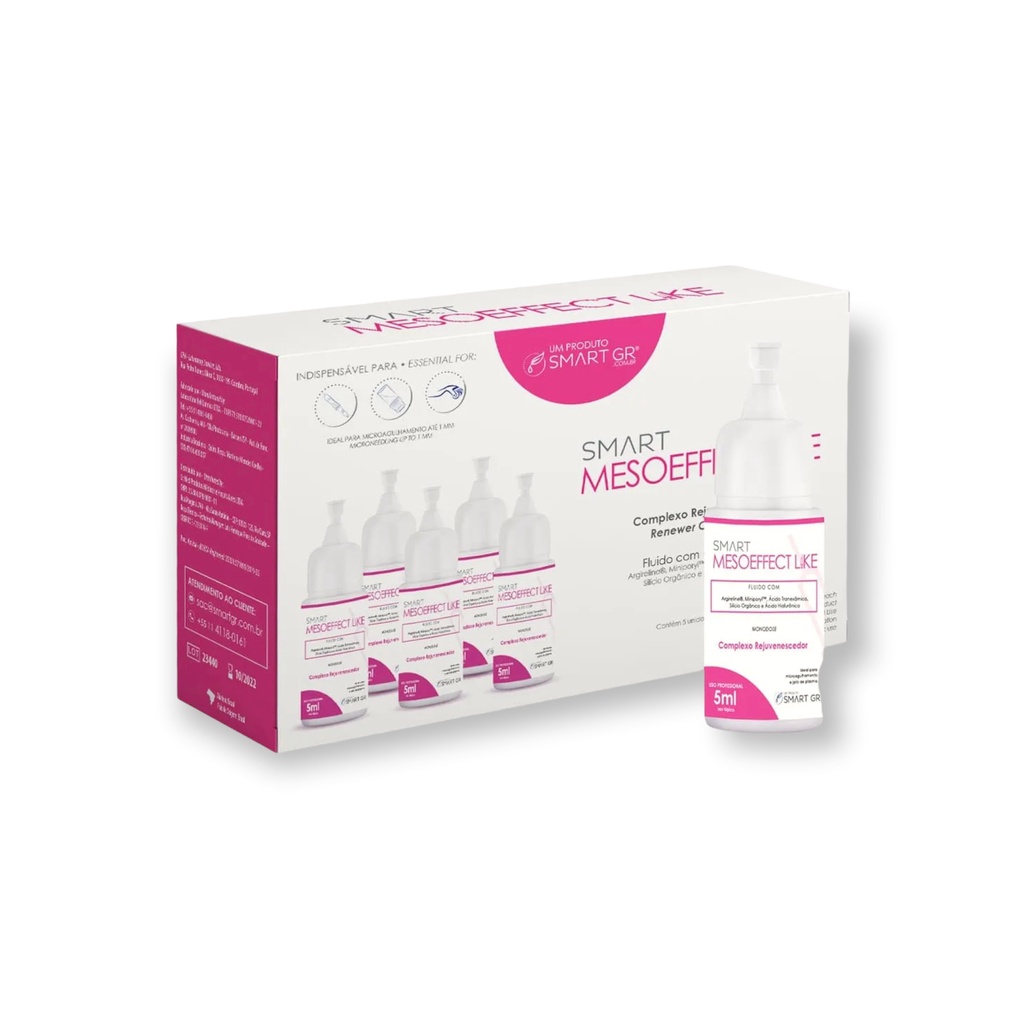 Smart meso effect like - caixa c/ 5 unidades | Shopee Brasil