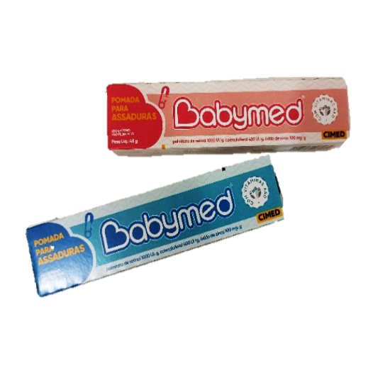 Pomada de Assaduras Babymed 45g | Shopee Brasil