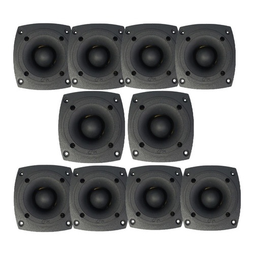 Kit 10 Super Tweeter Profissional 120w Rms 8 Ohms Tuiter | Shopee Brasil