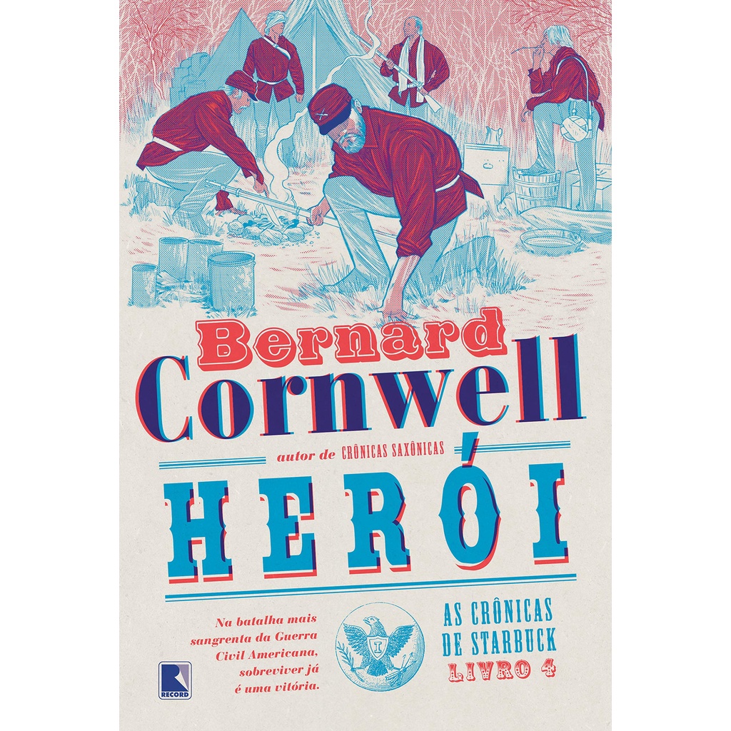 Herói Vol. 4 as Crônicas de Starbuck Livro Bernard Cornwell | Shopee Brasil