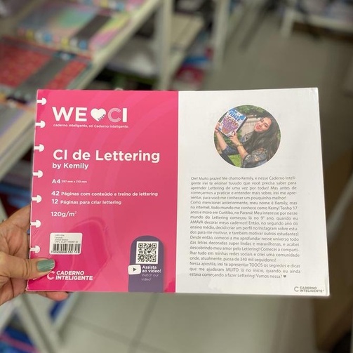 REFIL CI DE LETTERING BY KEMILY | Shopee Brasil