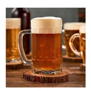 Kit 2 canecas de chopp cerveja gelada capacidade 400ml vidro resistente versatil e elegante ...