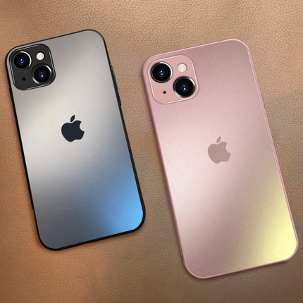 Capa Resistente De Vidro AG Fosca Para IPhone 13 12 11 Pro Max ...