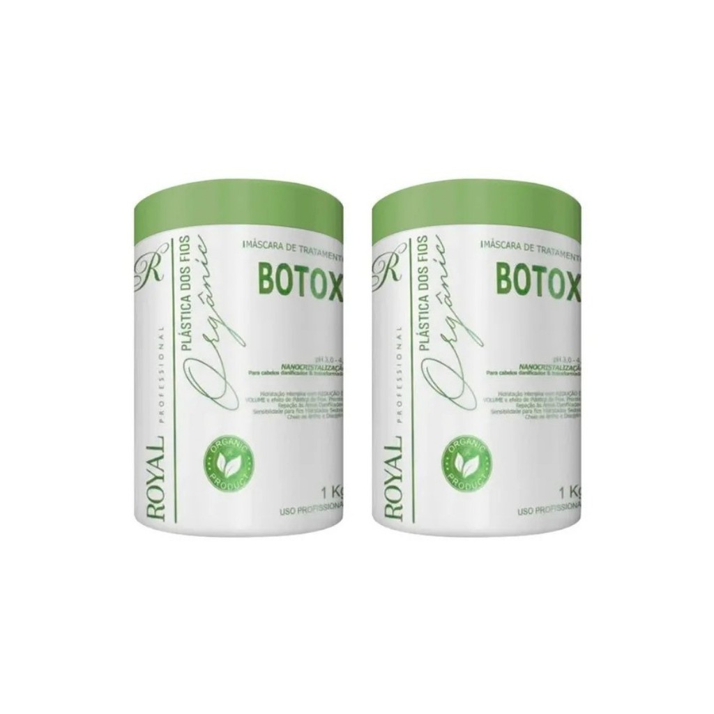 Kit 2 Botox Capilar Orgânico Plástica dos Fios Sem Formol | Shopee Brasil