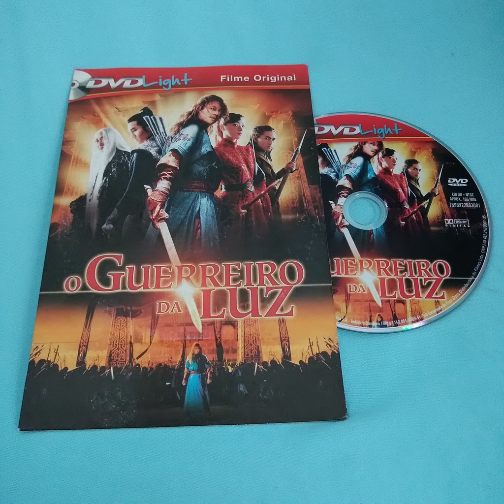 DVD LIGHT - O Guerreiro da Luz | Shopee Brasil