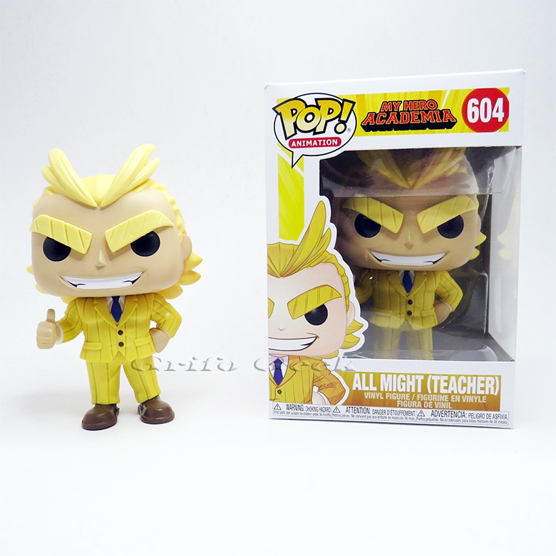Funko Pop! All Might Teacher - 604 / Animation | Shopee Brasil