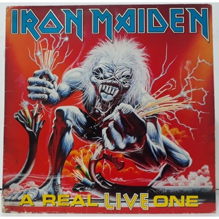 Lp - Iron Maiden - A Real Live One 1993 - Capa Dupla - COM ENCARTE ...