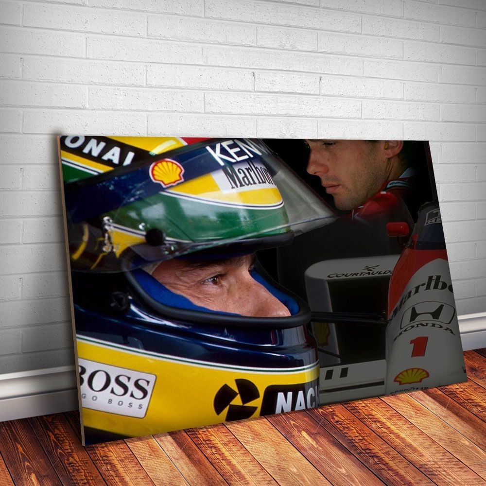 Placa Decorativa Ayrton Senna 5 | Shopee Brasil