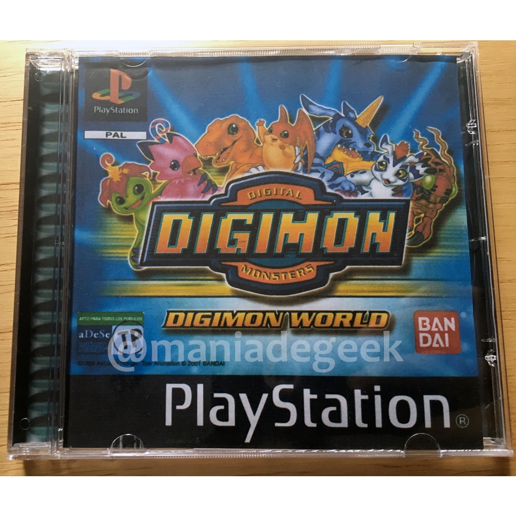 Jogo Digimon World de Play1 PsOne | Shopee Brasil