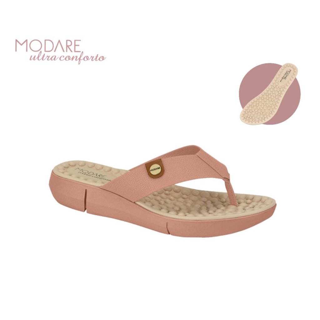Chinelo Feminino Modare Ultraconforto Palmilha Massegeadora - Original ...