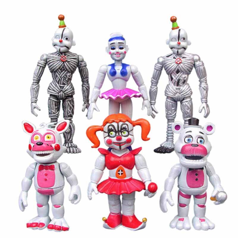 Kit 06 Bonecos Five Nights At Freddys Circus Baby Ballora | Shopee Brasil Kit 06 Bonecos Five Nights At Freddys Circus Baby Ballora | Shopee Brasil