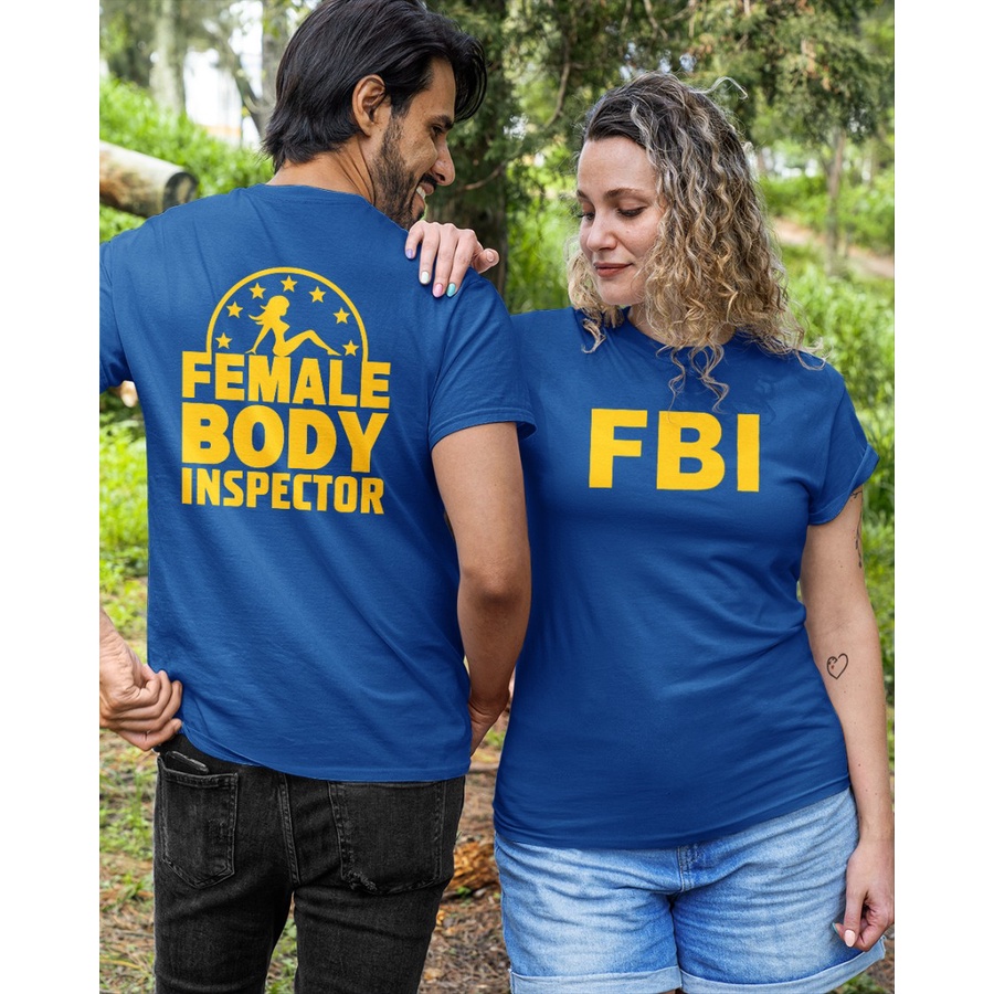 Camiseta FBI - Femaly Body Inspector Johnny Lawrence Karatê Kid ...