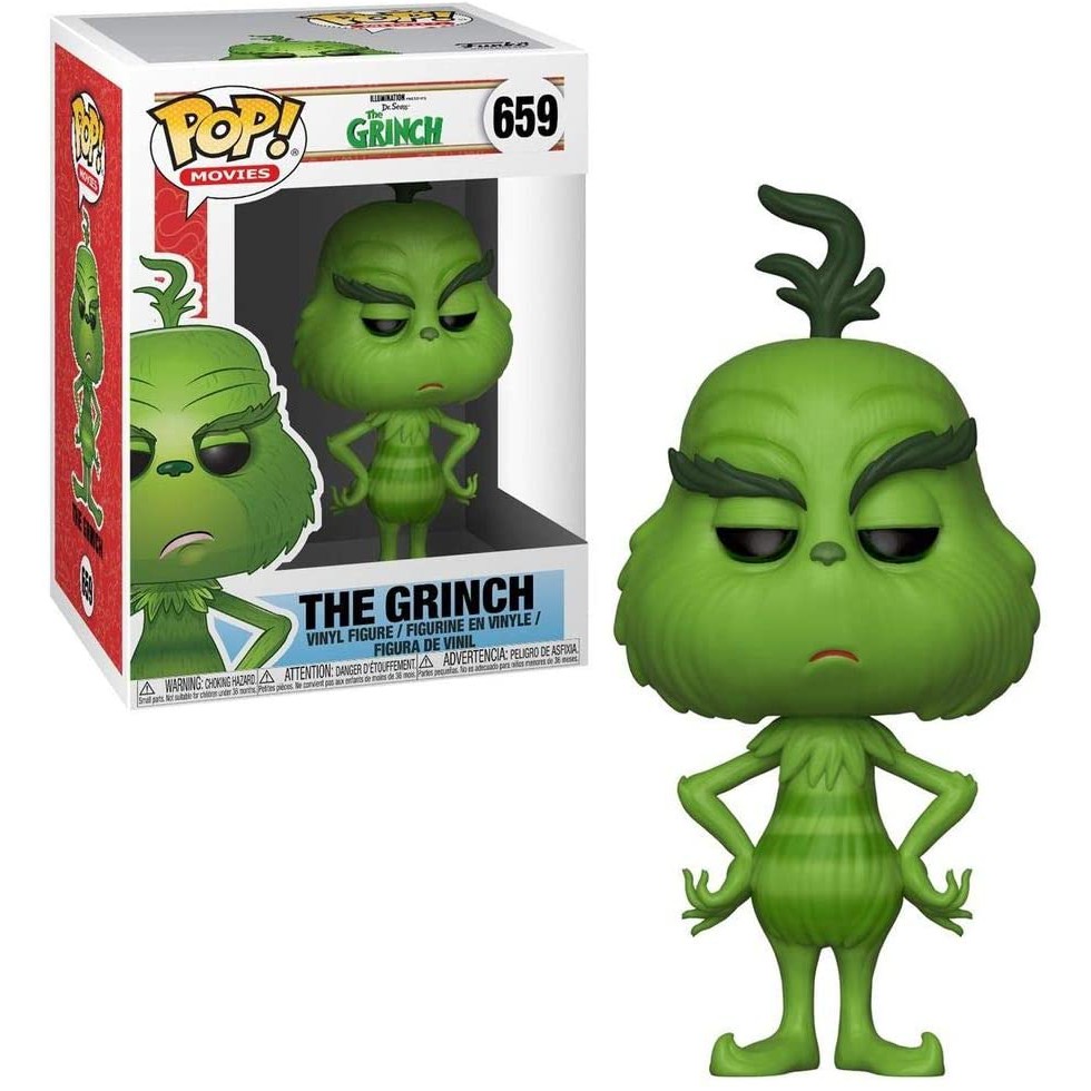 Boneco Funko Pop Movies - The Grinch #659 | Shopee Brasil