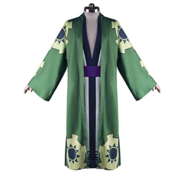 Kimono Haori Cosplay Fantasia Roronoa Zoro Anime One Piece Samurai ...