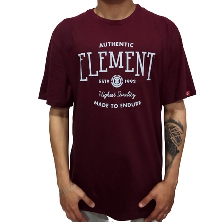 Camiseta Element Authentic | Shopee Brasil