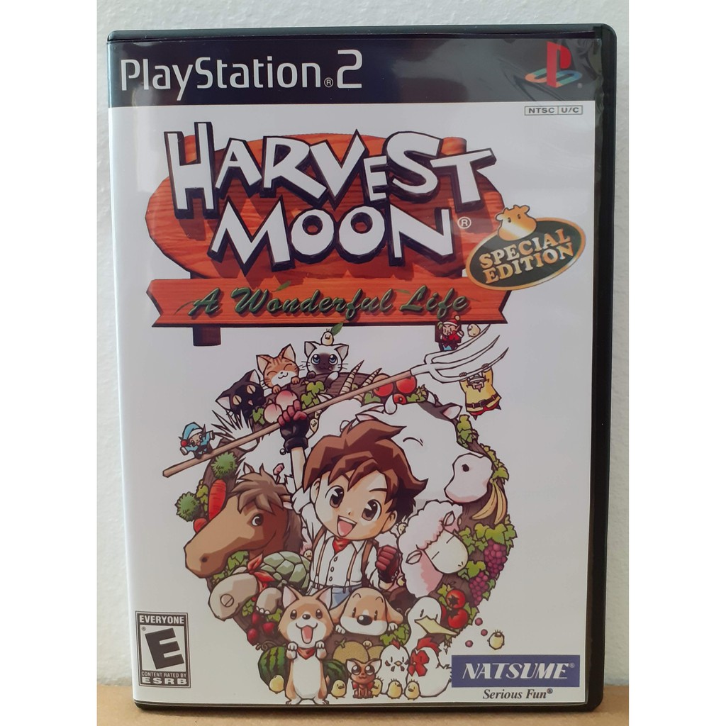 Ps2 - Harvest Moon A Wonderful Life Special Edition | Shopee Brasil