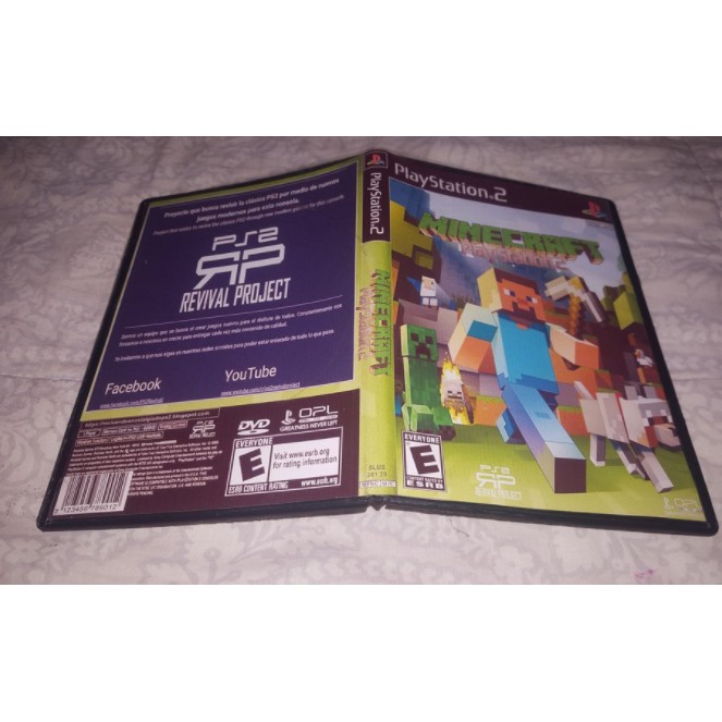 Jogo Minecraft PS2 ( playstation 2) Lacrado | Shopee Brasil