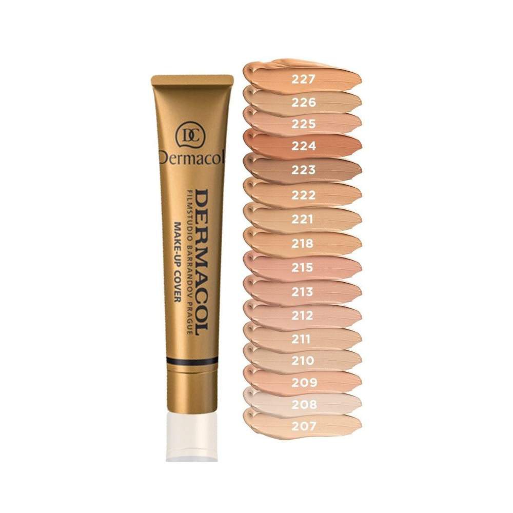 Base Dermacol 211 Make-Up Cover 30g | Shopee Brasil