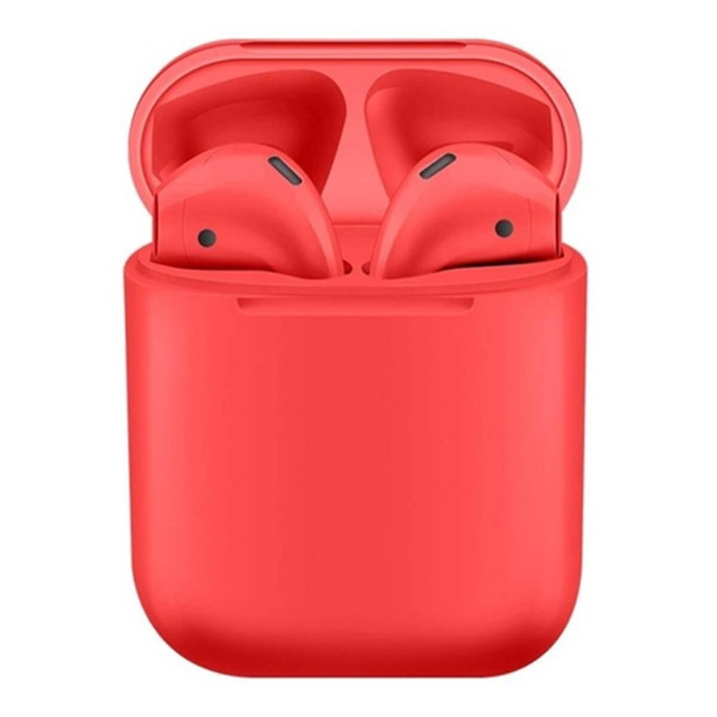 Fone De Ouvido Bluetooth Sem Fio Android e IOS Vermelho | Shopee Brasil