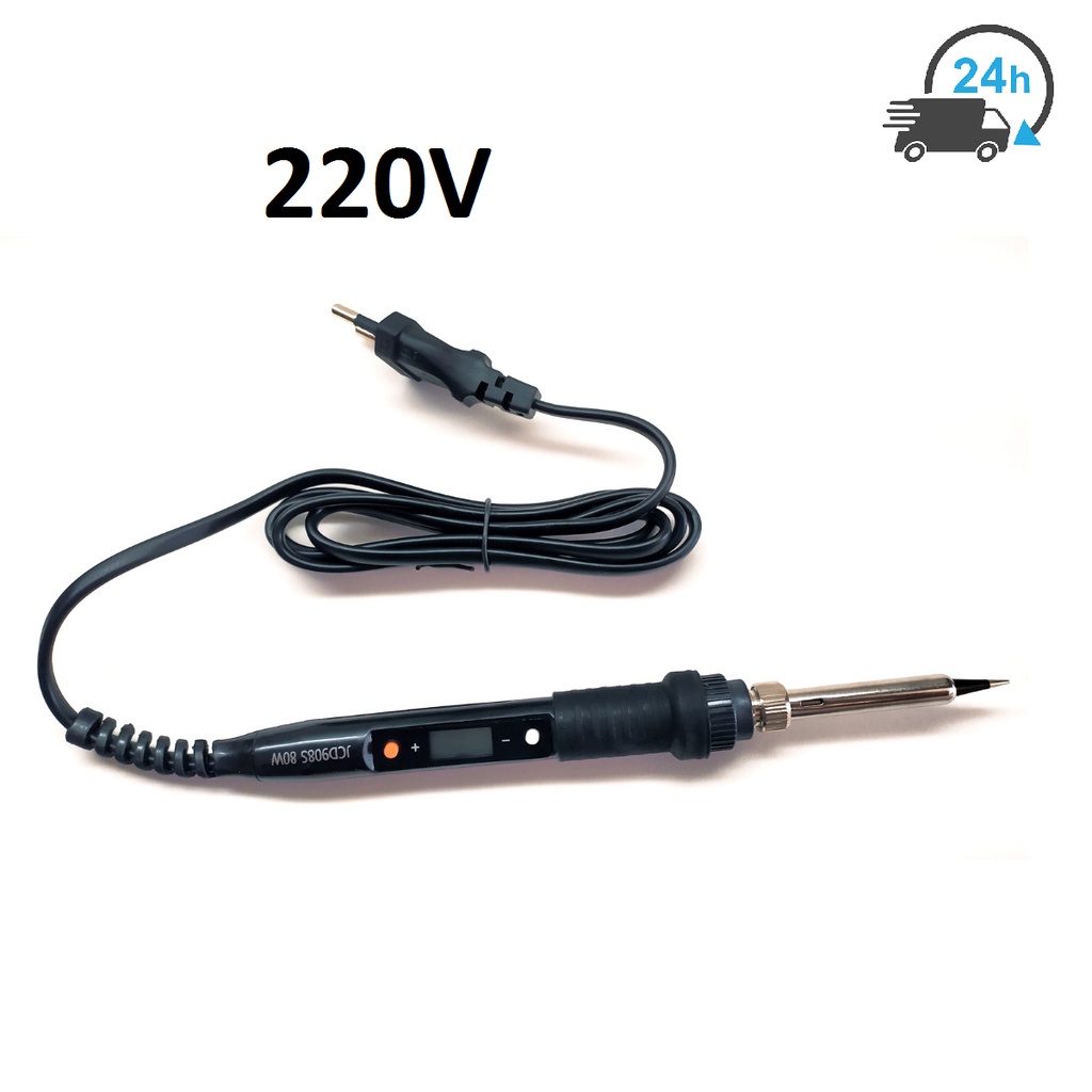 Ferro De Solda Digital 80w Com Temperatura Regulável 220V | Shopee Brasil