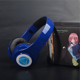 Cosplay Cartoons Fone De Ouvido Miku Nakano Sanken Sem Fio Bluetooth 2 ...