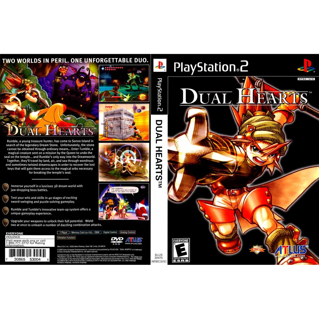 Jogo Dual Hearts Playstation 2 | Shopee Brasil