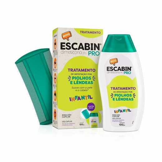 ESCABIN PRO 4% EMULSÃO COM 100ML | Shopee Brasil