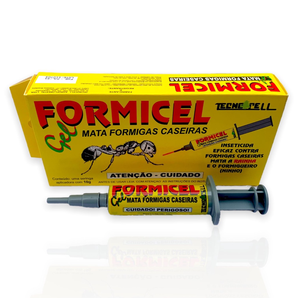 Formicel Gel Mata Formigas 10GR | Shopee Brasil