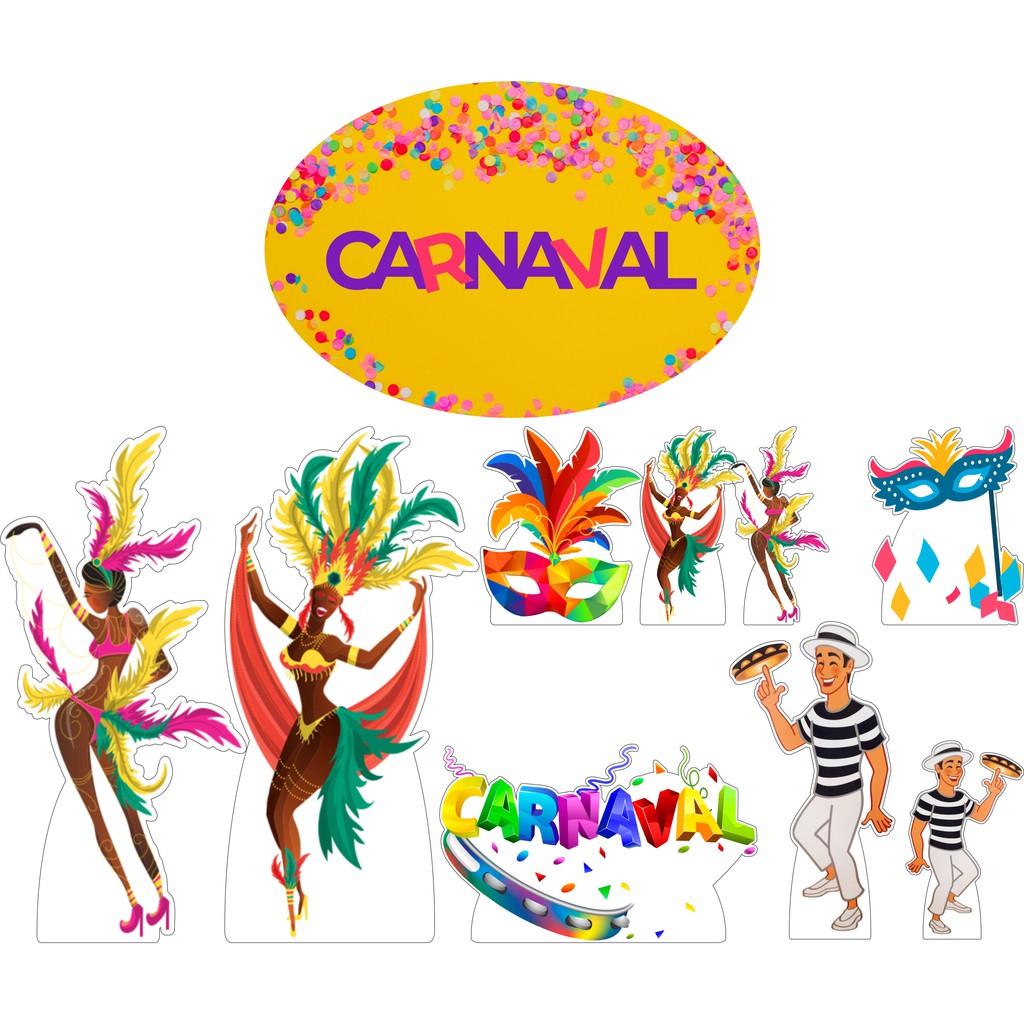 Kit Display + Elipse Festa Carnaval | Shopee Brasil