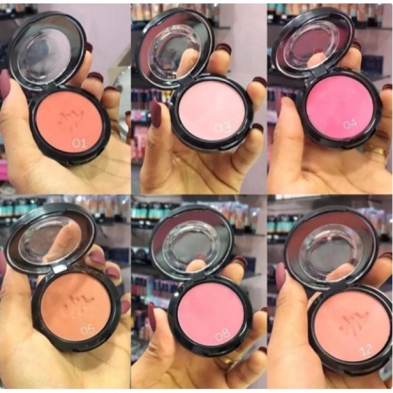Blush compacto matte Max Love | Shopee Brasil