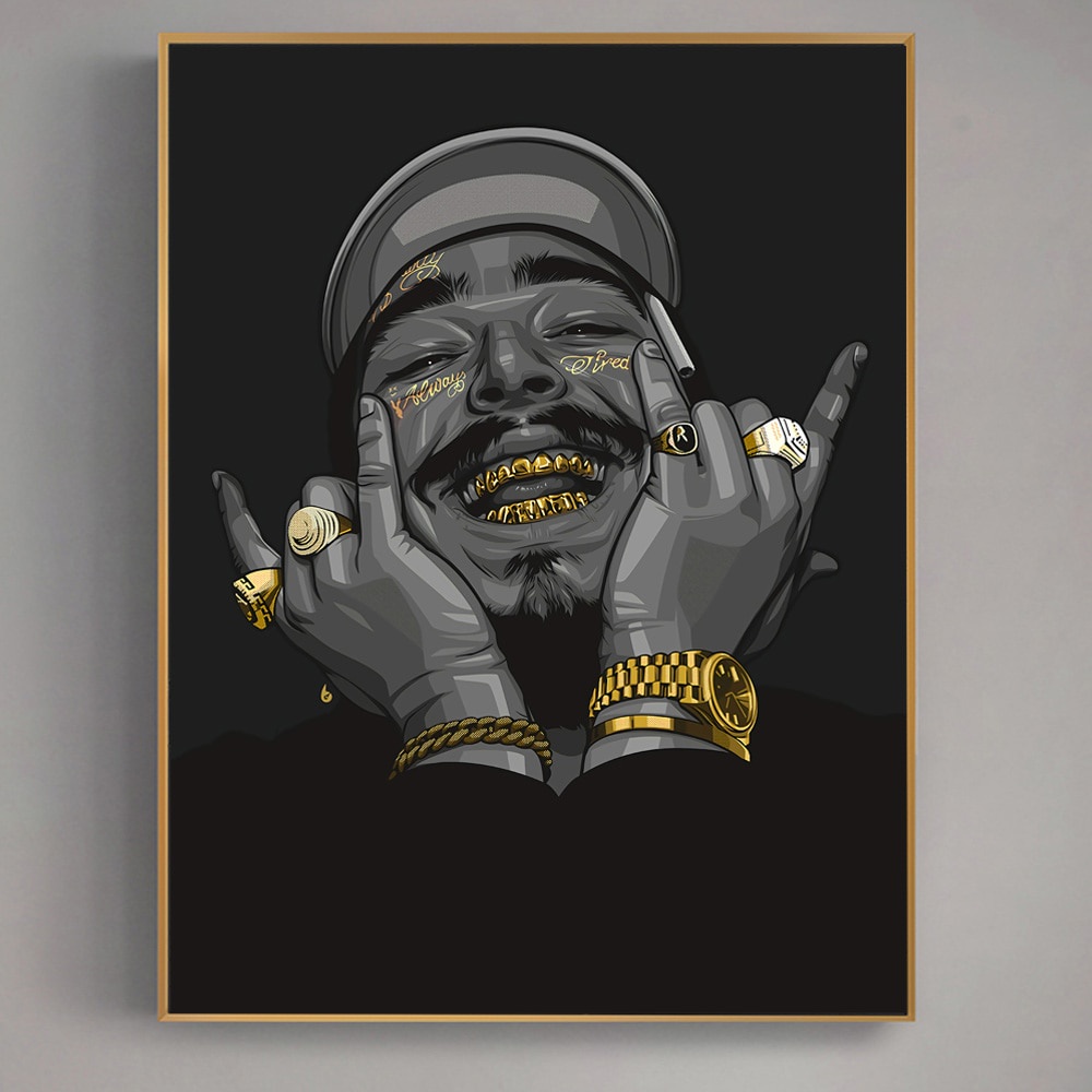Poster Hip Hop - Poster Trap - Poster | Shopee Brasil