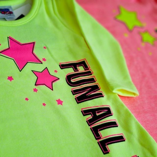 Vestido Neon Infantil em moletom. Kiko e Kika 1, 2 e 3 anos inverno ...