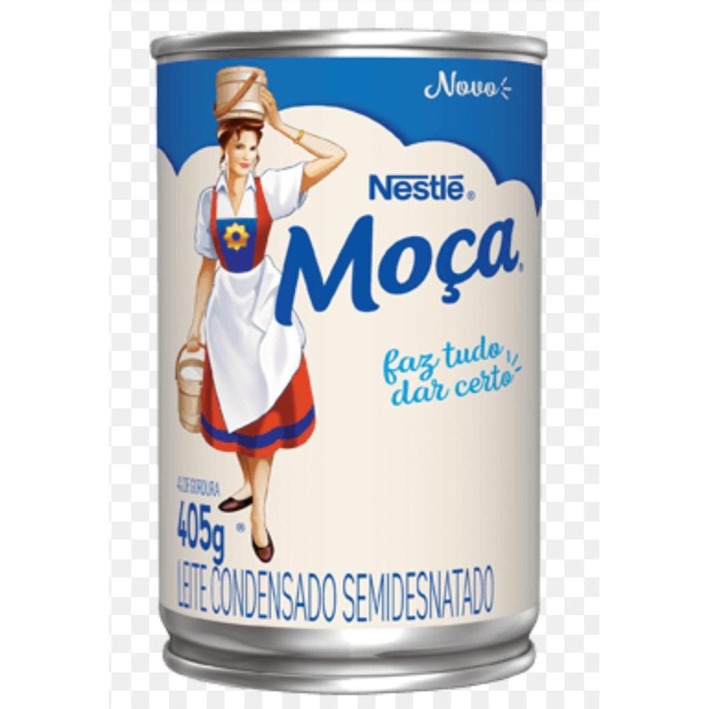 Leite condensado moça NESTLÉ 405 Gr Semi desnatado - Escorrega o Preço
