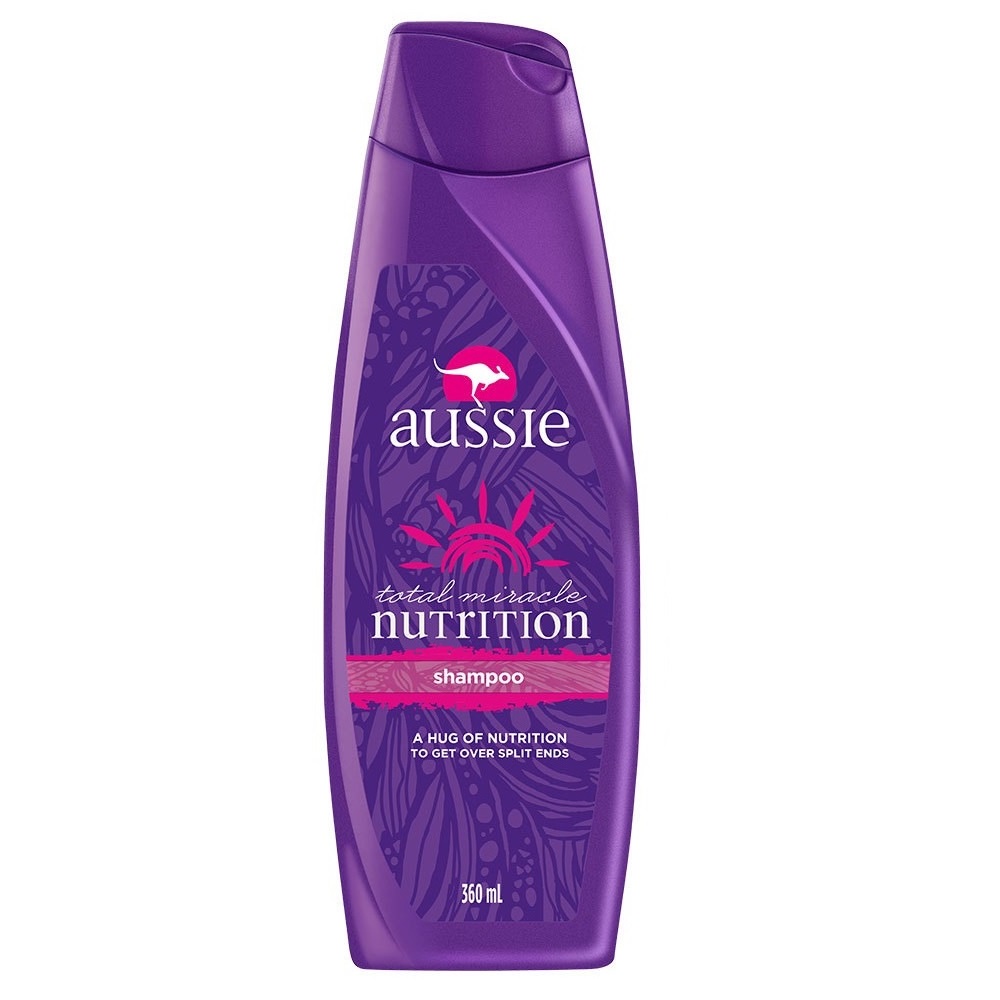Aussie Total Miracle Nutrition Shampoo Nutrição 360ml Shopee Brasil