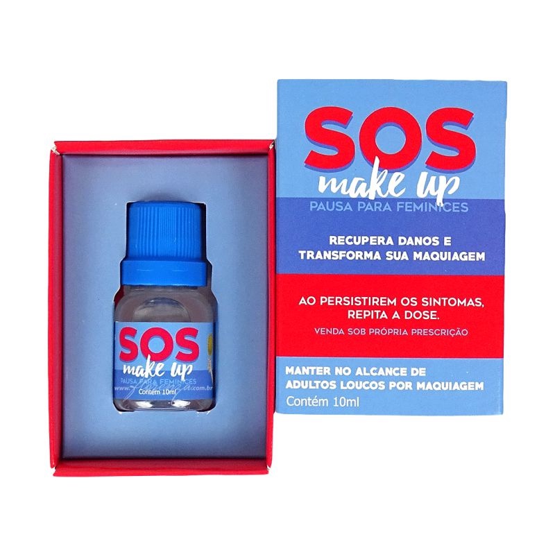 Diluidor Sos Makeup - Pausa Para Feminices | Shopee Brasil