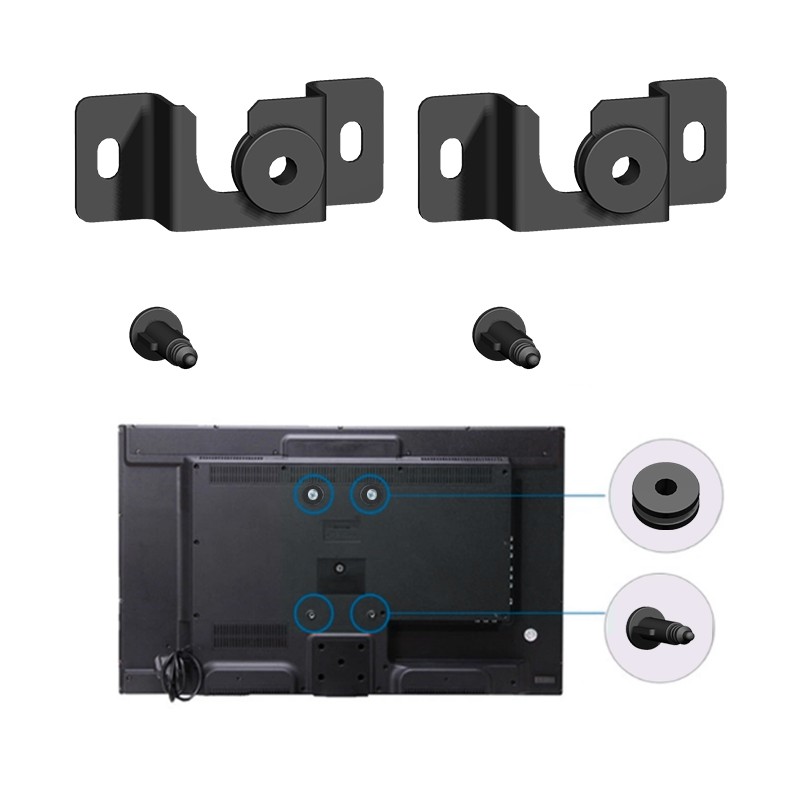 Kit 10 Suporte Para Tv/Monitor Lcd Led Fixo Reforçado De 10 Até 100 ...