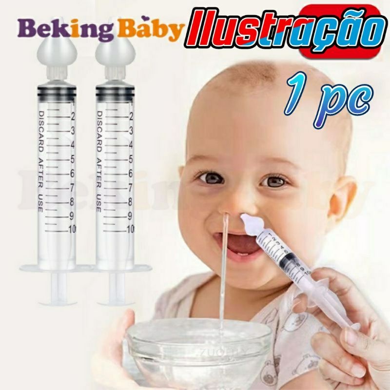 Seringas de lavagem nasal infantil e adulto soro limpeza do nariz ...