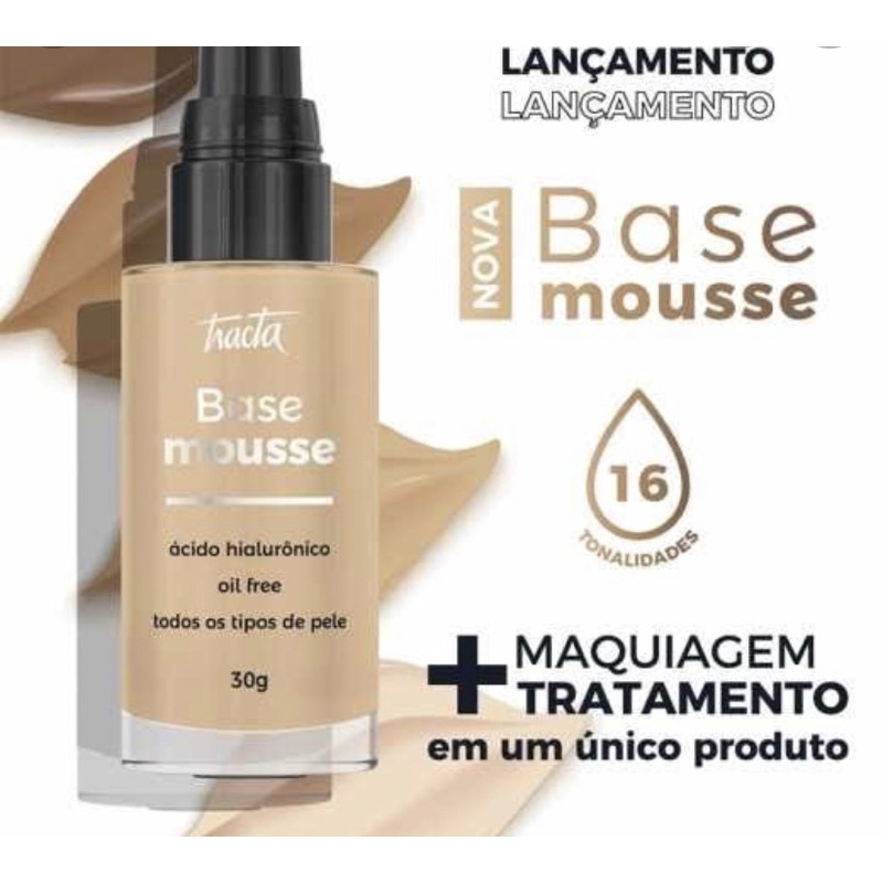 Base em Mousse Tracta | Shopee Brasil
