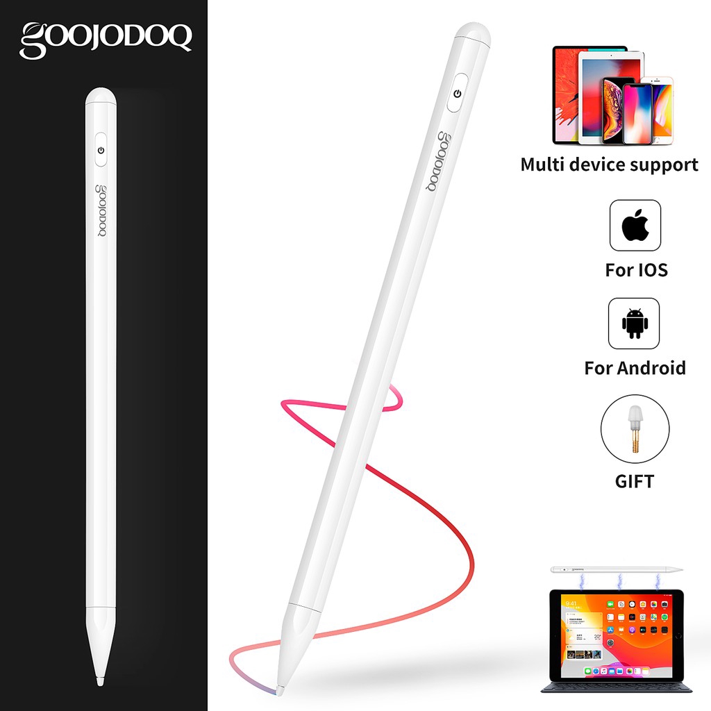Goojodoq Stylus Pen Para Iphone Ipad Pro 11 12.9 2018 2020 Gen7 10.2 ...