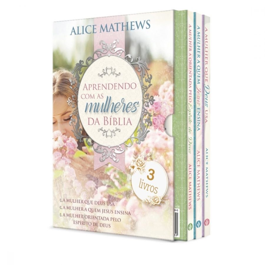 Box Aprendendo Com As Mulheres da Bíblia | Alice Mathews | Shopee Brasil