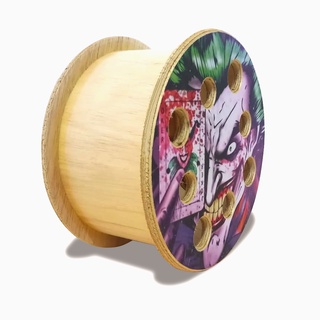 Carretilha de Pipa de catraca Madeira Personalizada 10 polegadas 25cm ...