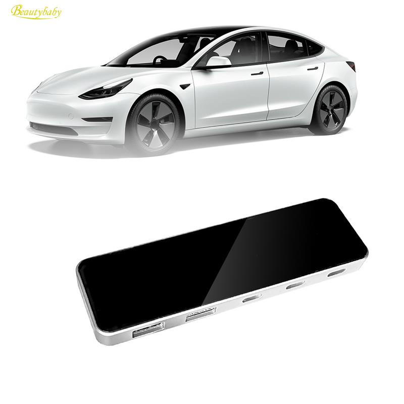 Hub Usb Para Tesla El 3 Y 2021, 6 Em 1 Portas Hub, Plug And Play ...