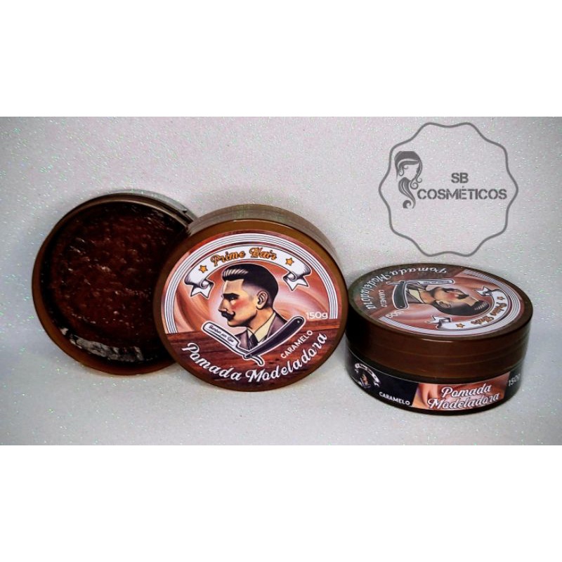Pomada Modeladora Caramelo Prime Hair | Shopee Brasil