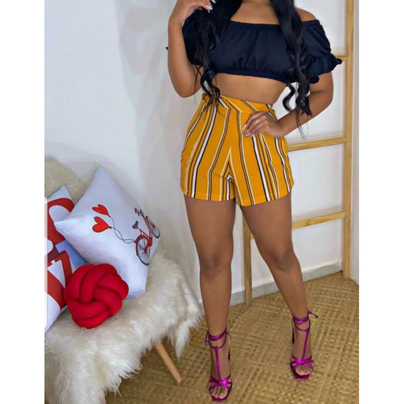 Conjunto Verão Cropt e Short | Shopee Brasil